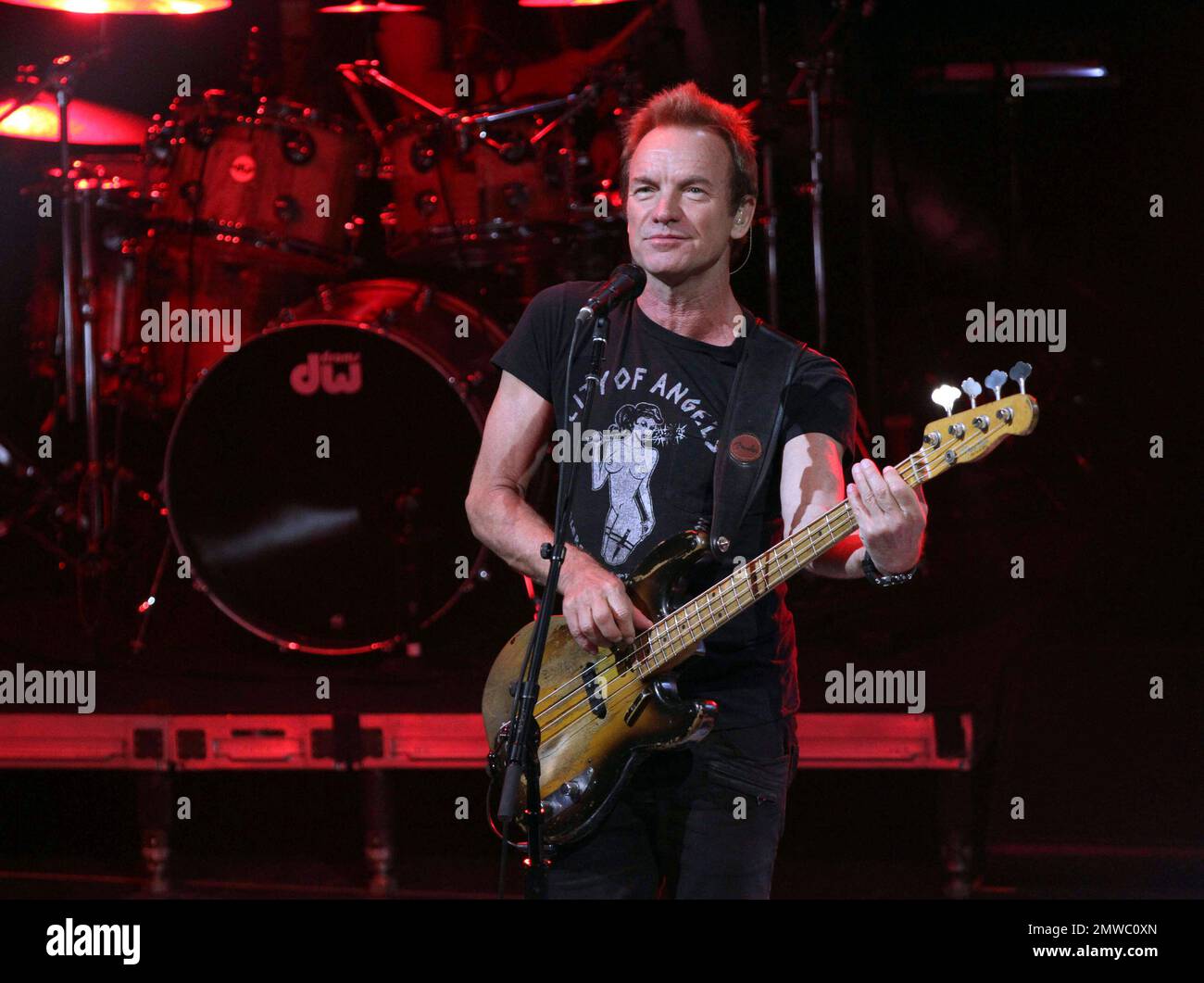 Sting performs during the Sting: 57th & 9th World Tour at the ...