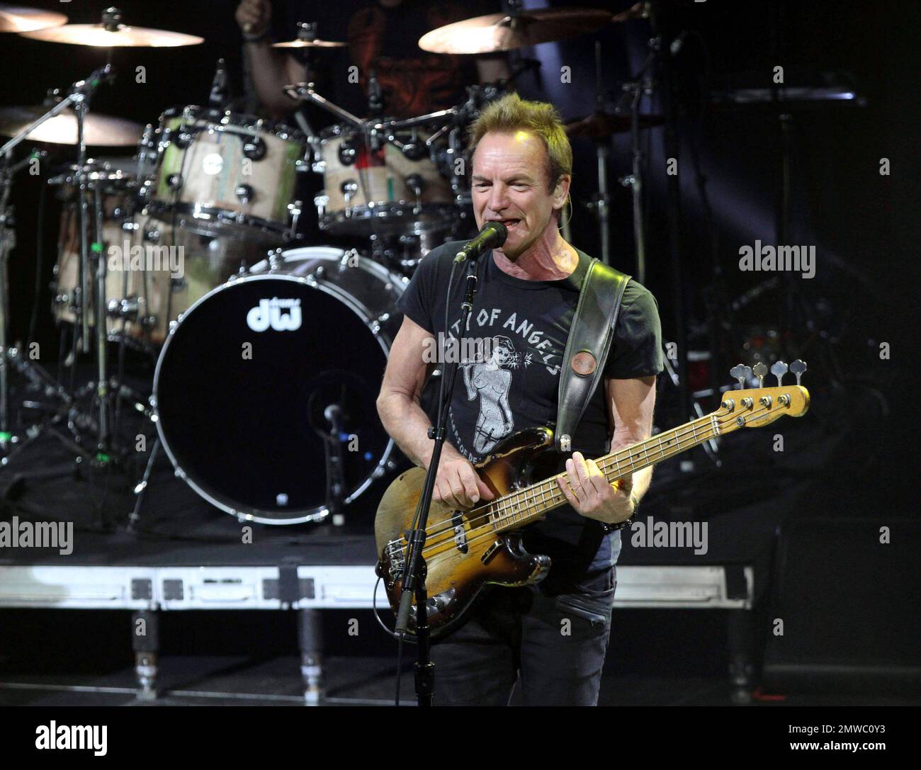 Sting performs during the Sting: 57th & 9th World Tour at the ...