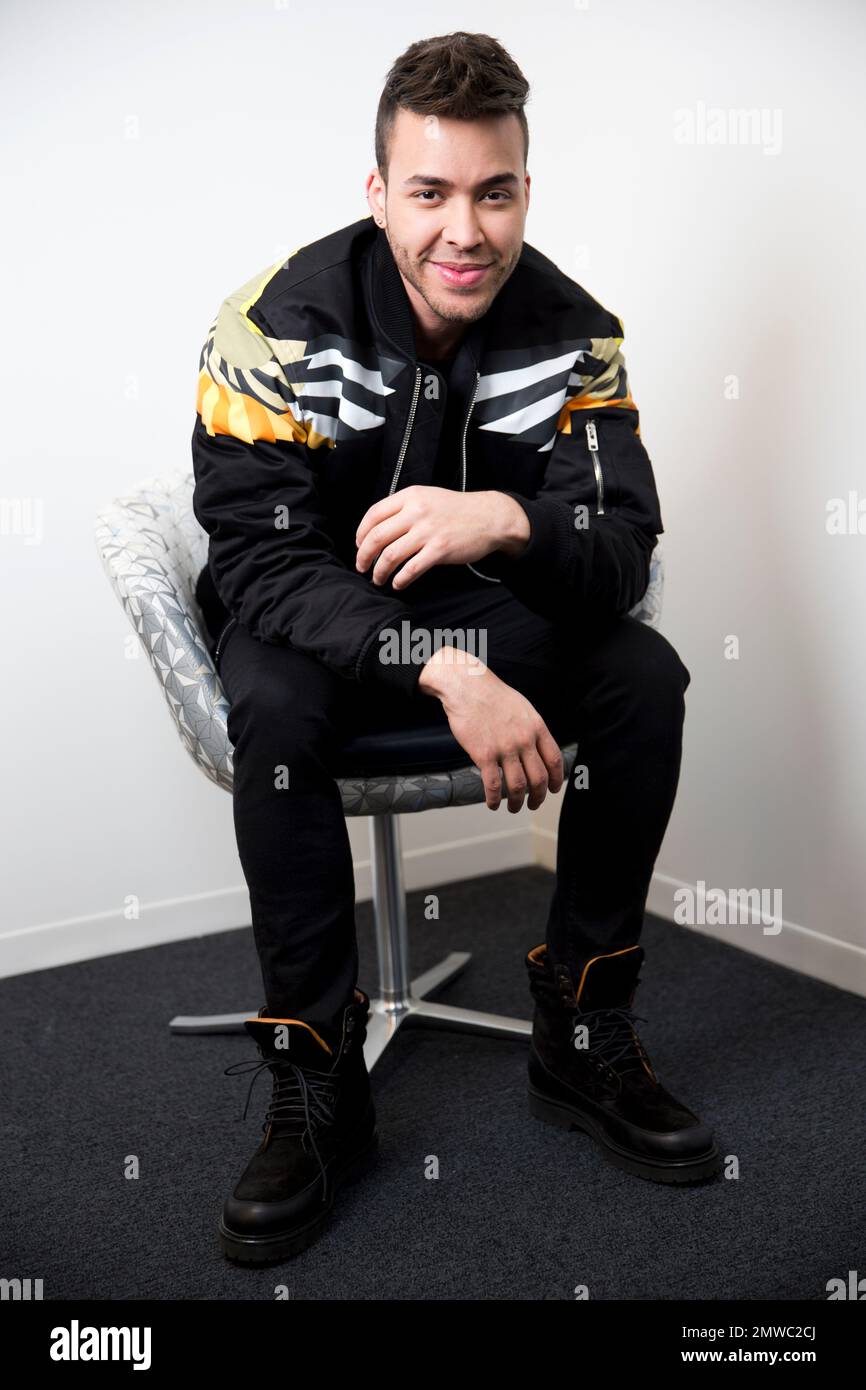 Singer Prince Royce poses for a portrait on Monday, Feb. 27, 2017, in ...