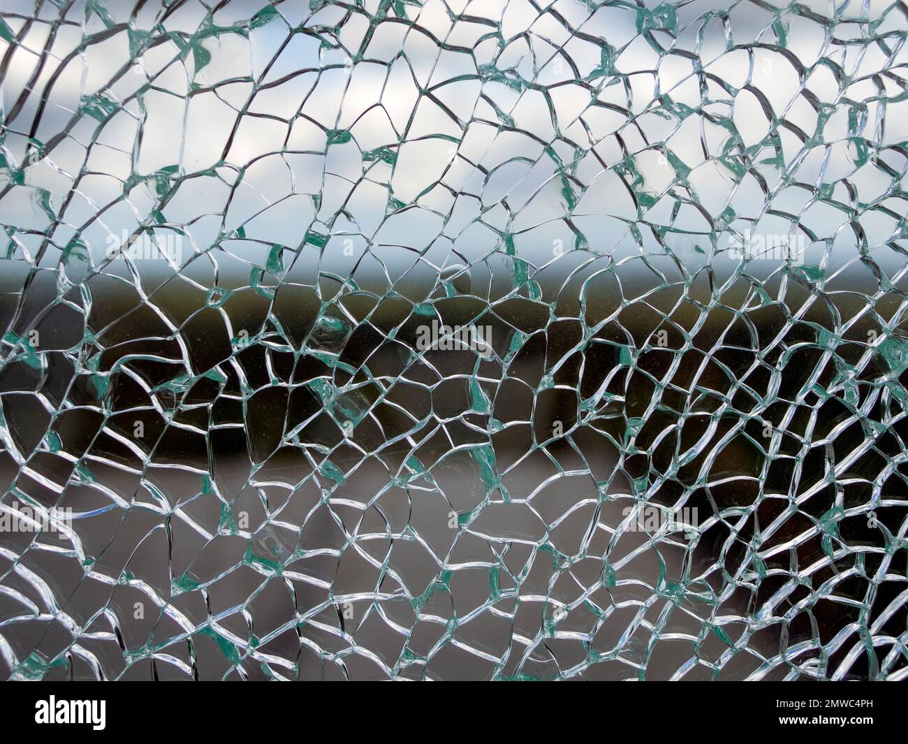 Useful texture overlay. A broken glass on. with many sharp shards ...