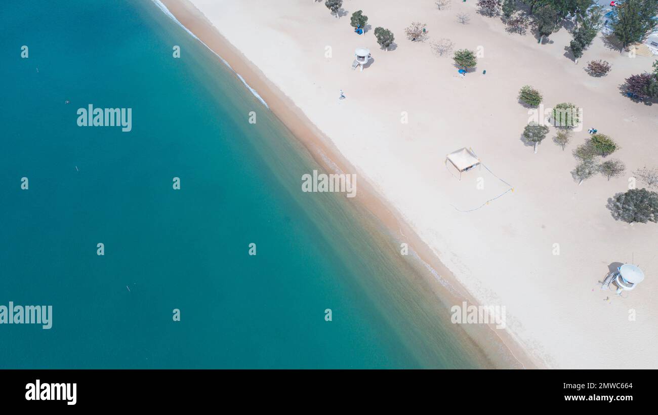 An aerial view of Sharp Island in Hong Kong Stock Photo - Alamy