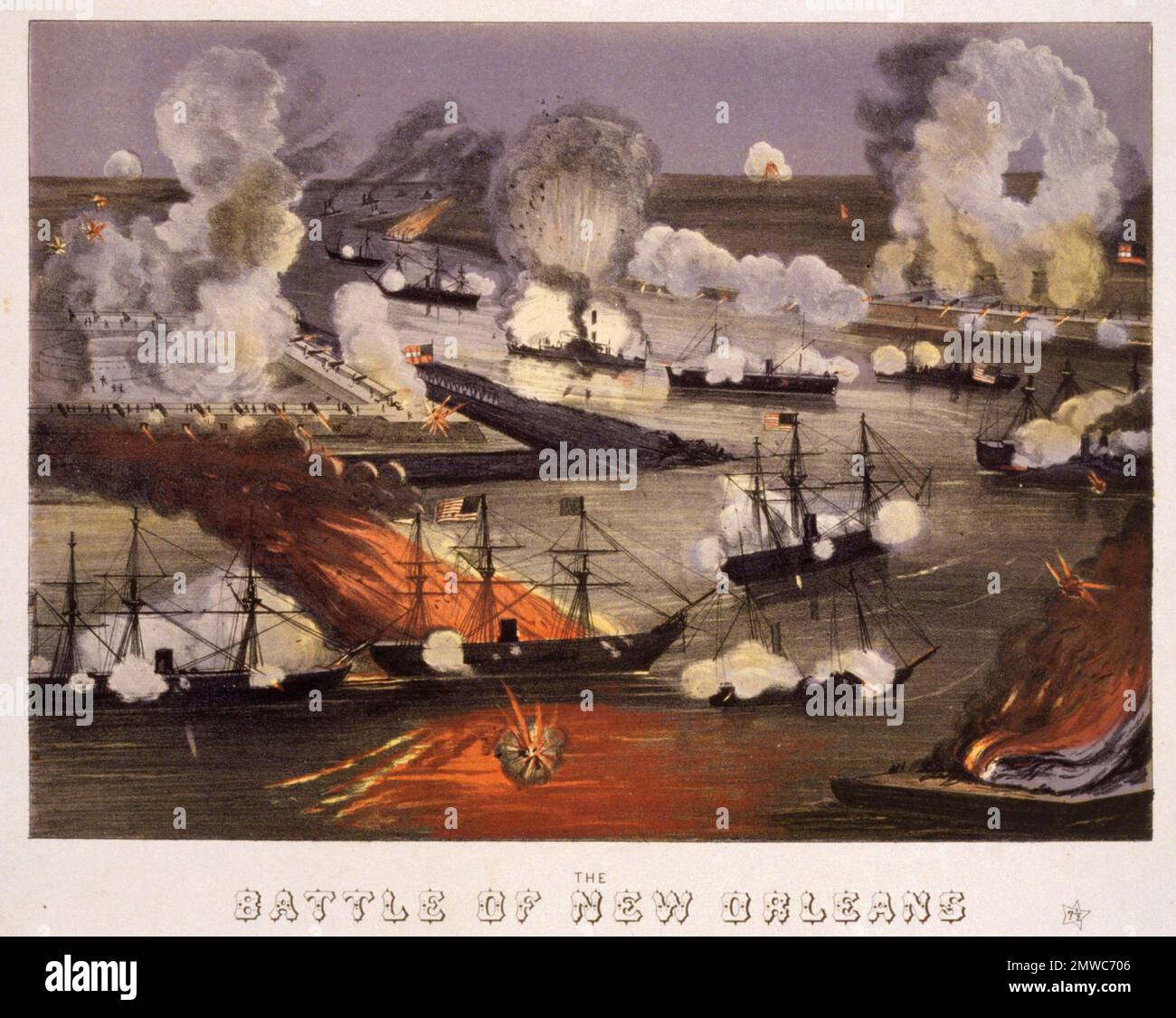 he Battle of Forts Jackson and St. Philip (April 18–28, 1862) was the ...