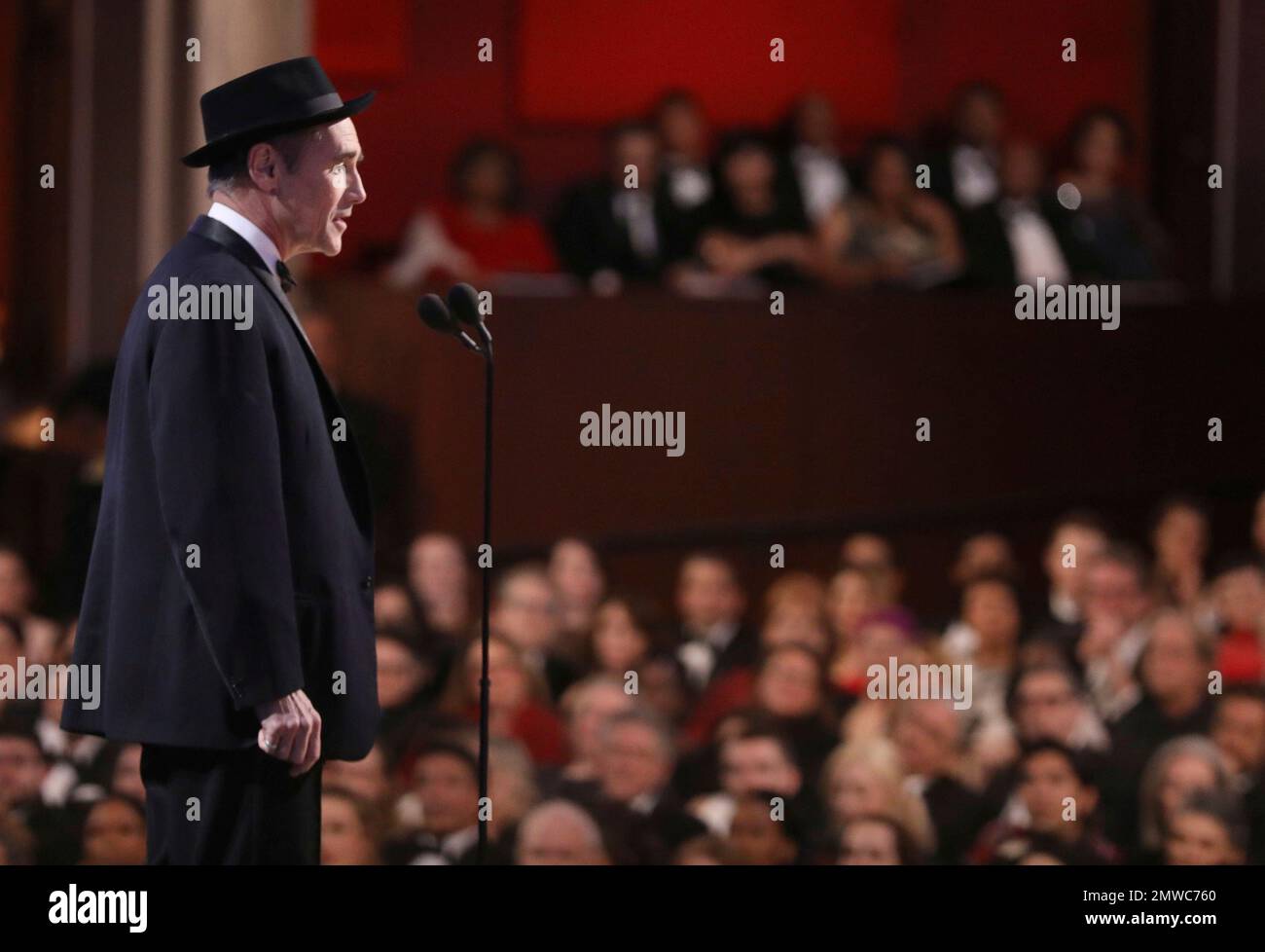 Mark Rylance presents the award for best actress in a supporting role ...