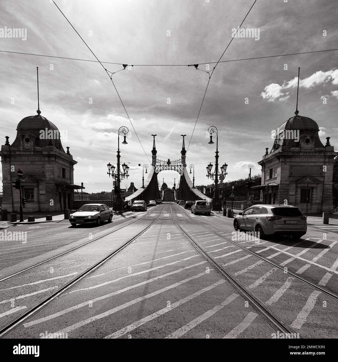 Liberty bridge road hi-res stock photography and images - Alamy