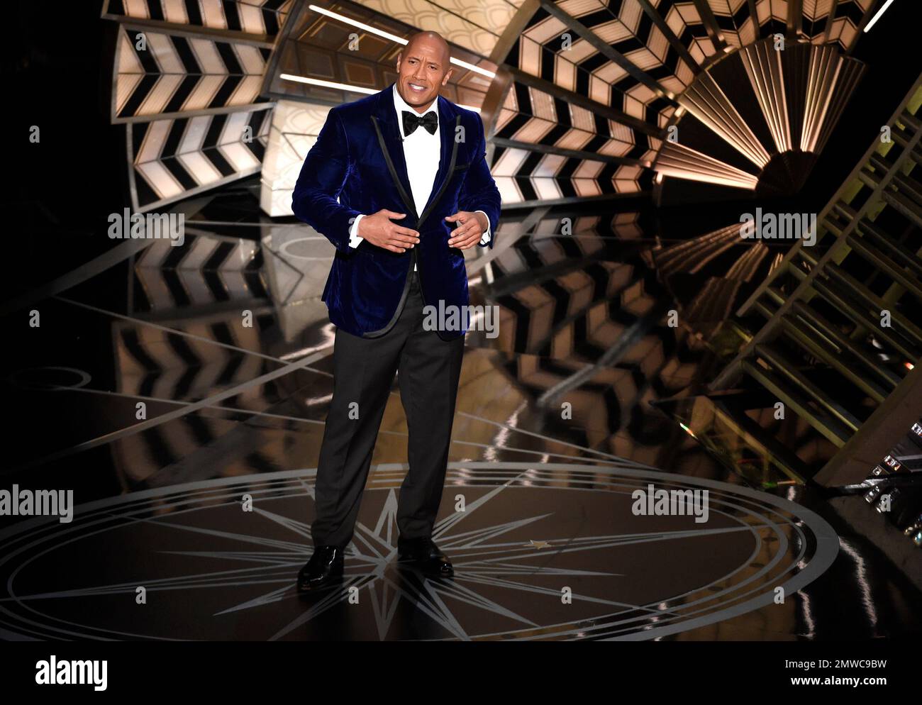 Dwayne Johnson introduces a performance from best original song nominee ...