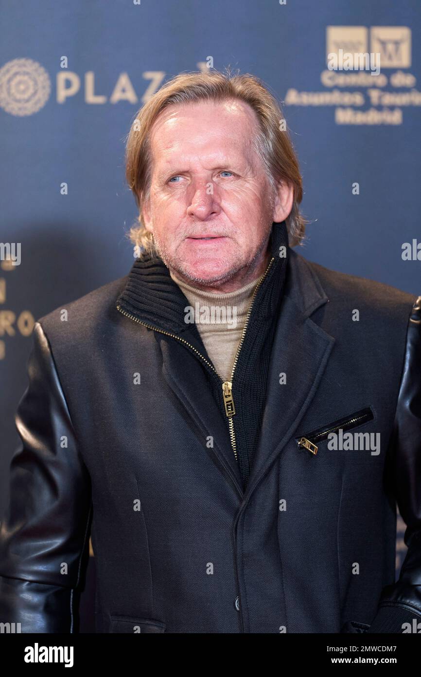 February 1, 2023, Madrid, Madrid, Spain: Bernhard Schuster attends â ...