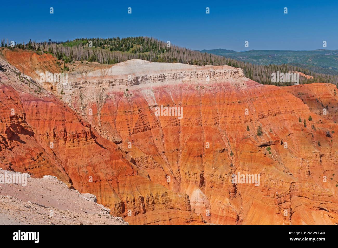 Vibrant Shades on Exposed Cliffs in Cedar Breaks National Monument in ...