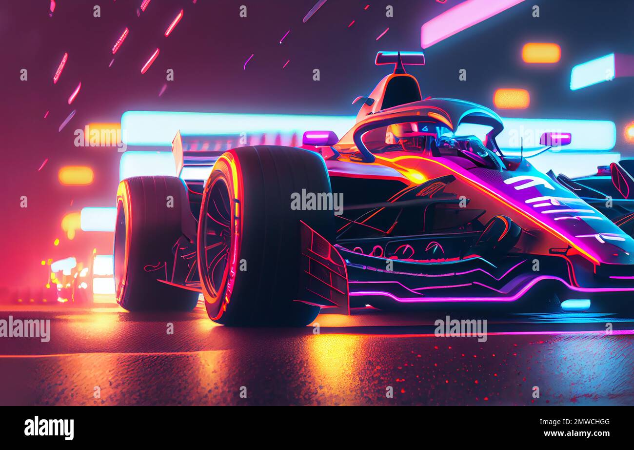 Open wheel single seater hi-res stock photography and images - Alamy