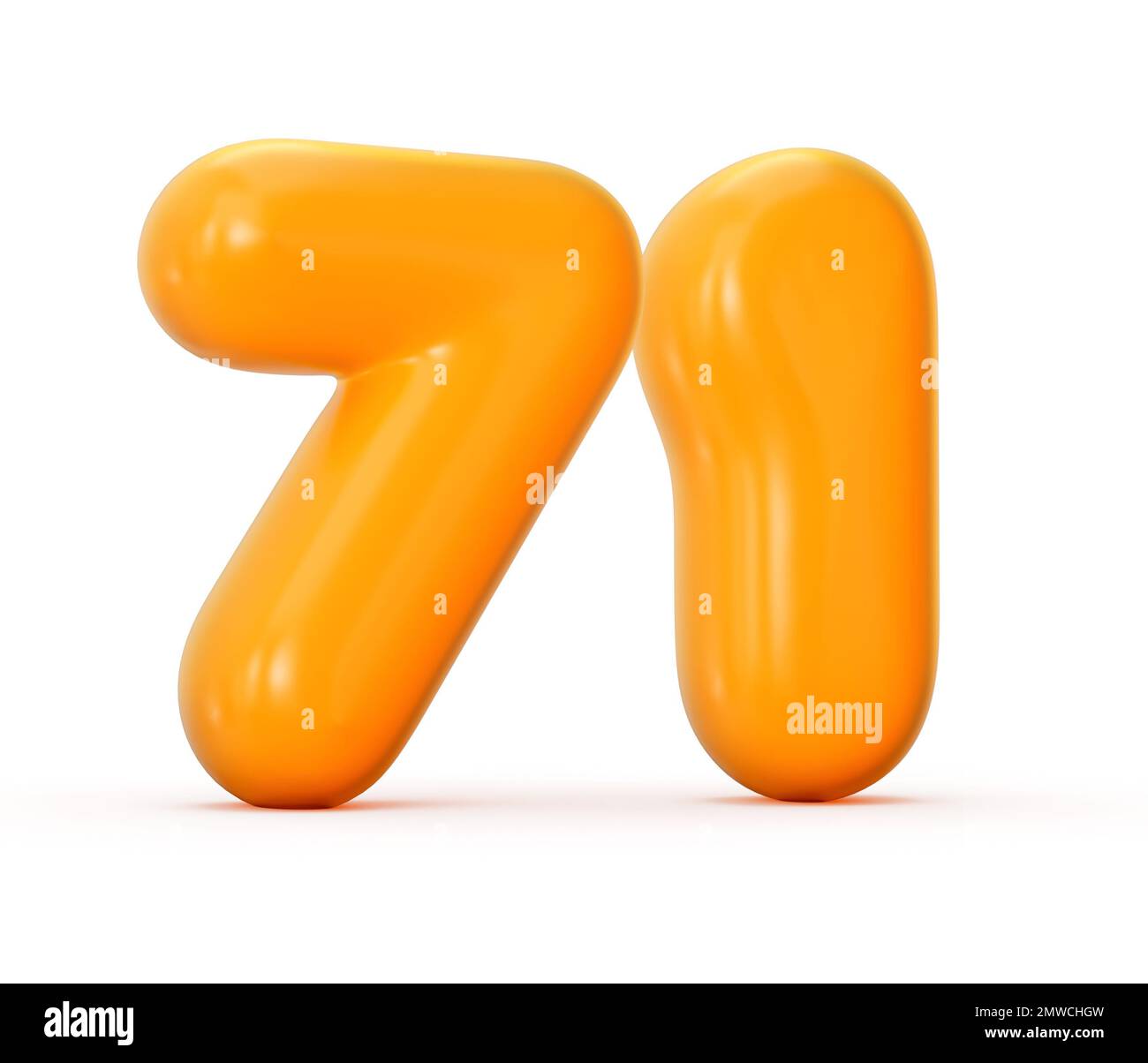 Number 71 Cut Out Stock Images & Pictures - Alamy