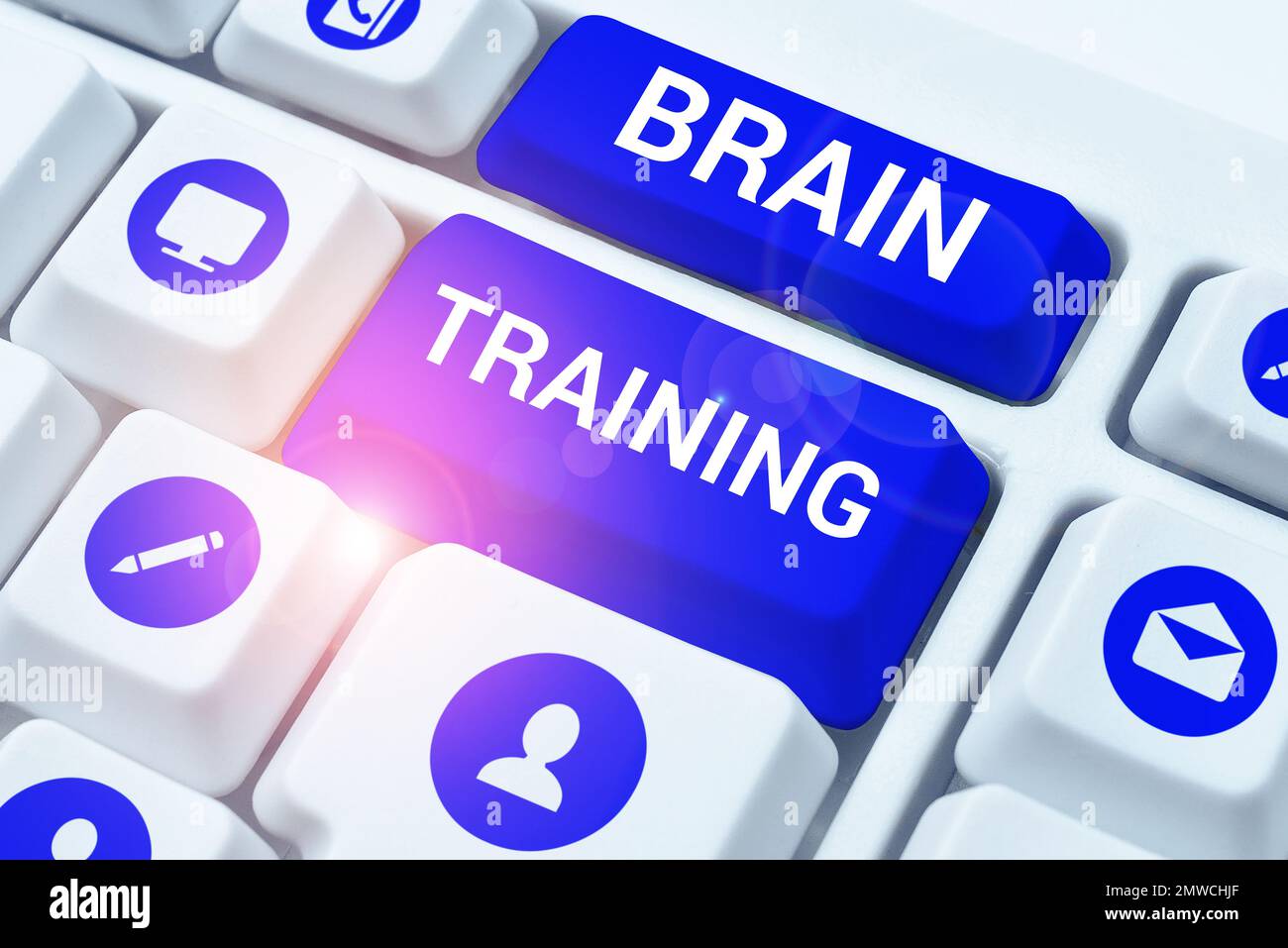 Text sign showing Brain Training. Business showcase mental activities ...