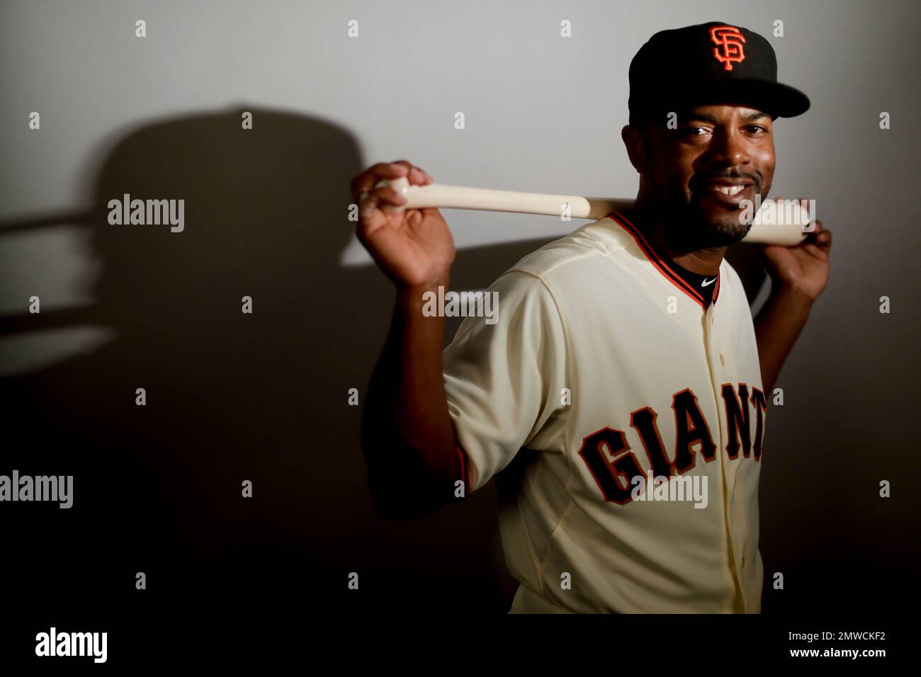 This is a 2017 photo of shortstop Jimmy Rollins of the San Francisco ...