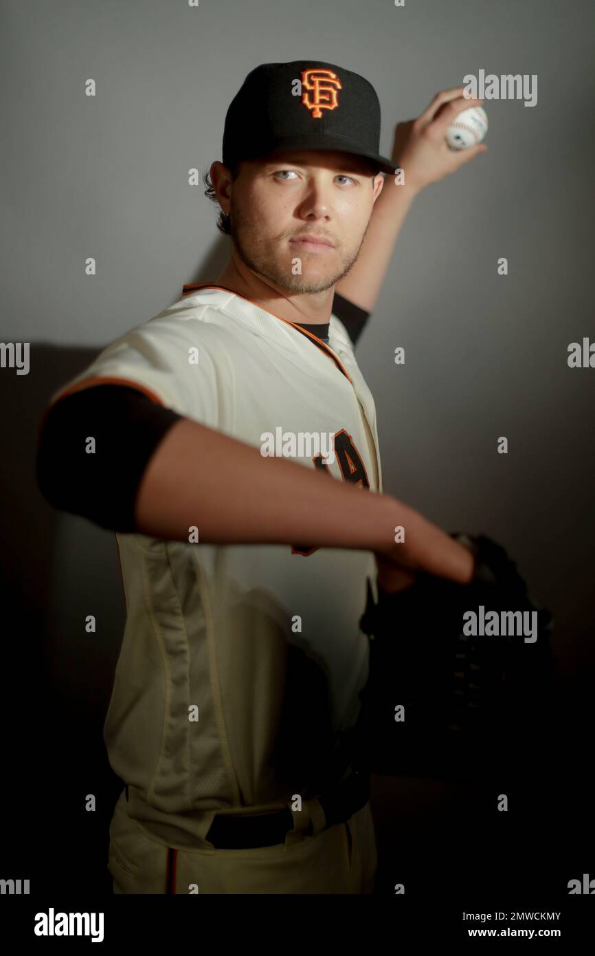 This is a 2017 photo of relief pitcher Steven Okert of the San ...