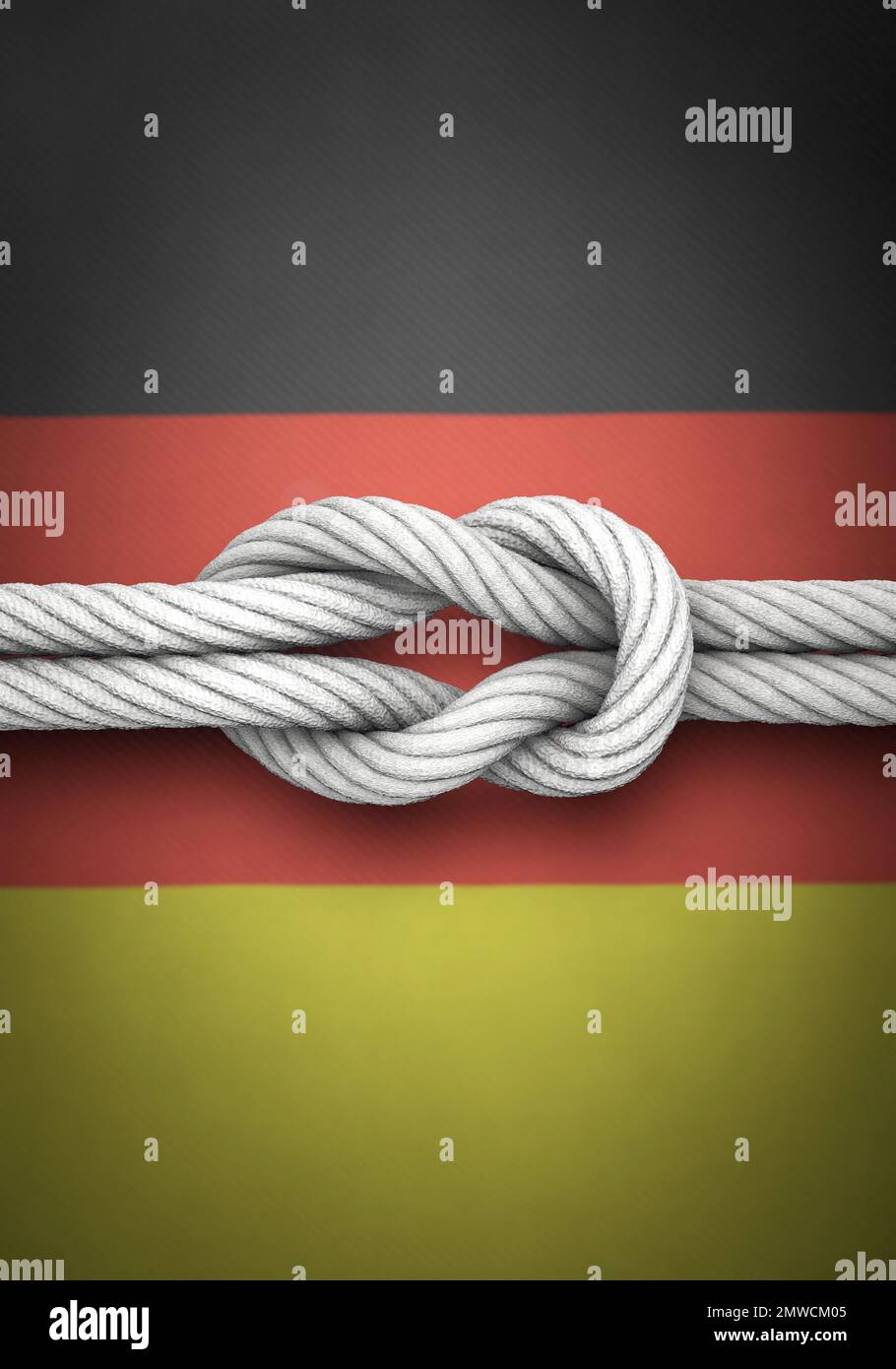 Symbolic image on the theme of cohesion in society Stock Photo - Alamy