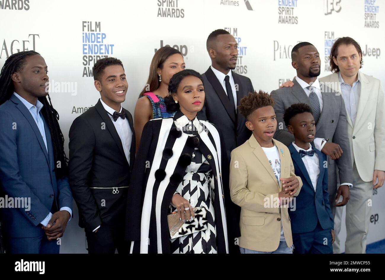 Patrick Decile, from left, Jharrel Jerome, Noamie Harris, Mahershala ...
