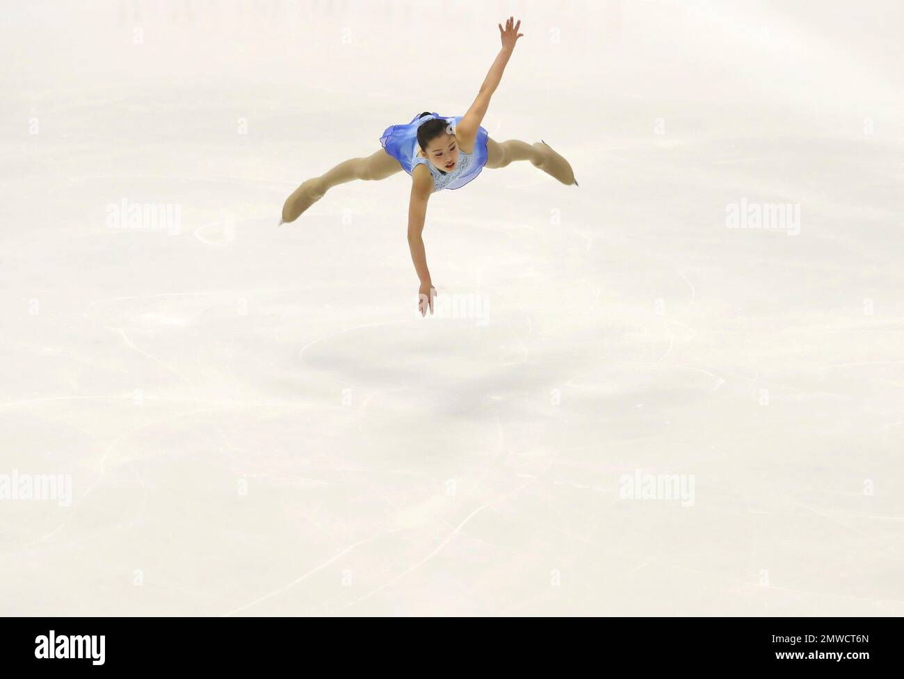 Maisy Ma of Hong Kong performs in the Women's Free Skating program of ...