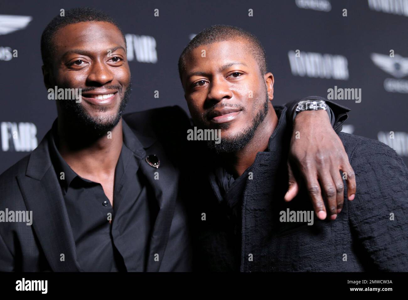 Aldis Hodge and Edwin Hodge arrive at the Toast to the Cast and ...
