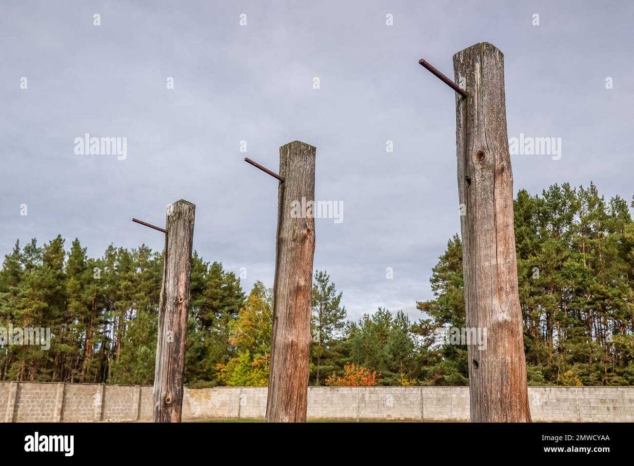 Gallows to the Stake Hanging, Sachsenhausen Concentration Camp Memorial ...