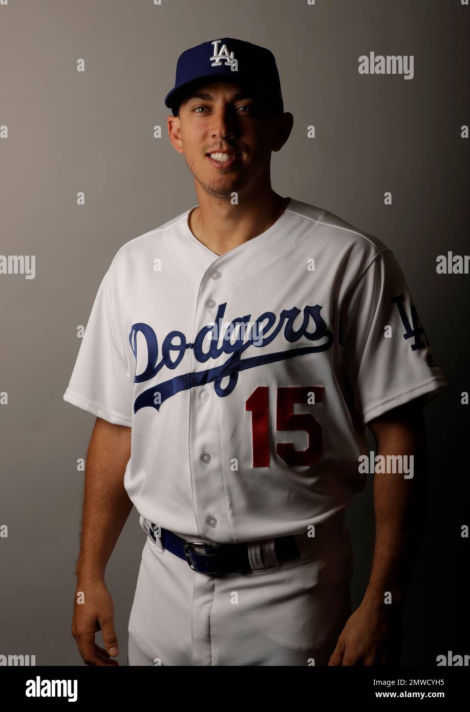 This is a 2017 photo of Austin Barnes. This image reflects the Los ...