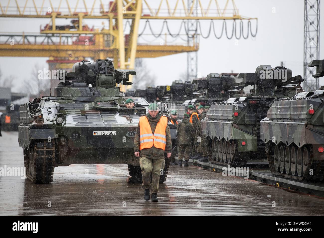 German Bundeswehr 12th Mechanised Infantry Brigade, 122th Infantry ...
