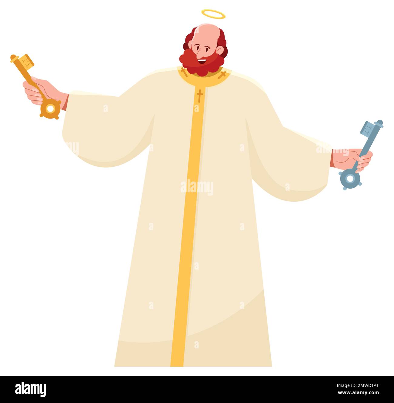 Old peter church Stock Vector Images - Alamy