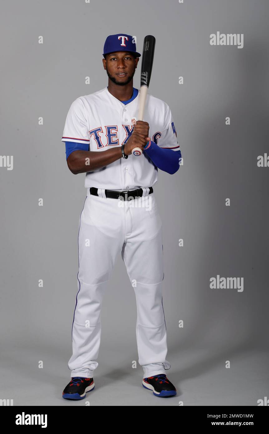 This is a 2017 photo of Jurickson Profar of the Texas Rangers baseball ...