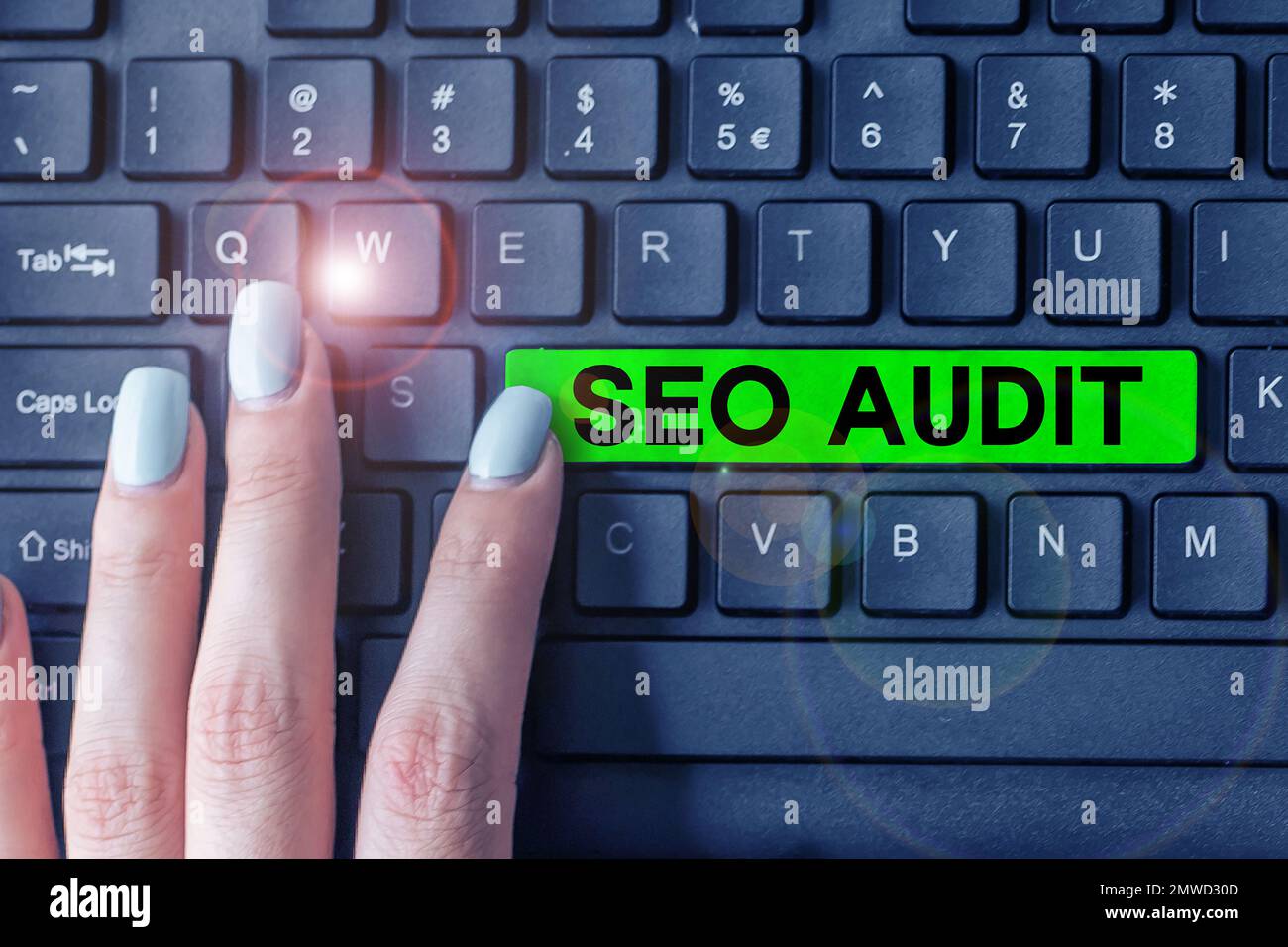 Conceptual caption Seo Audit. Business showcase Search Engine Optimization validating and ...