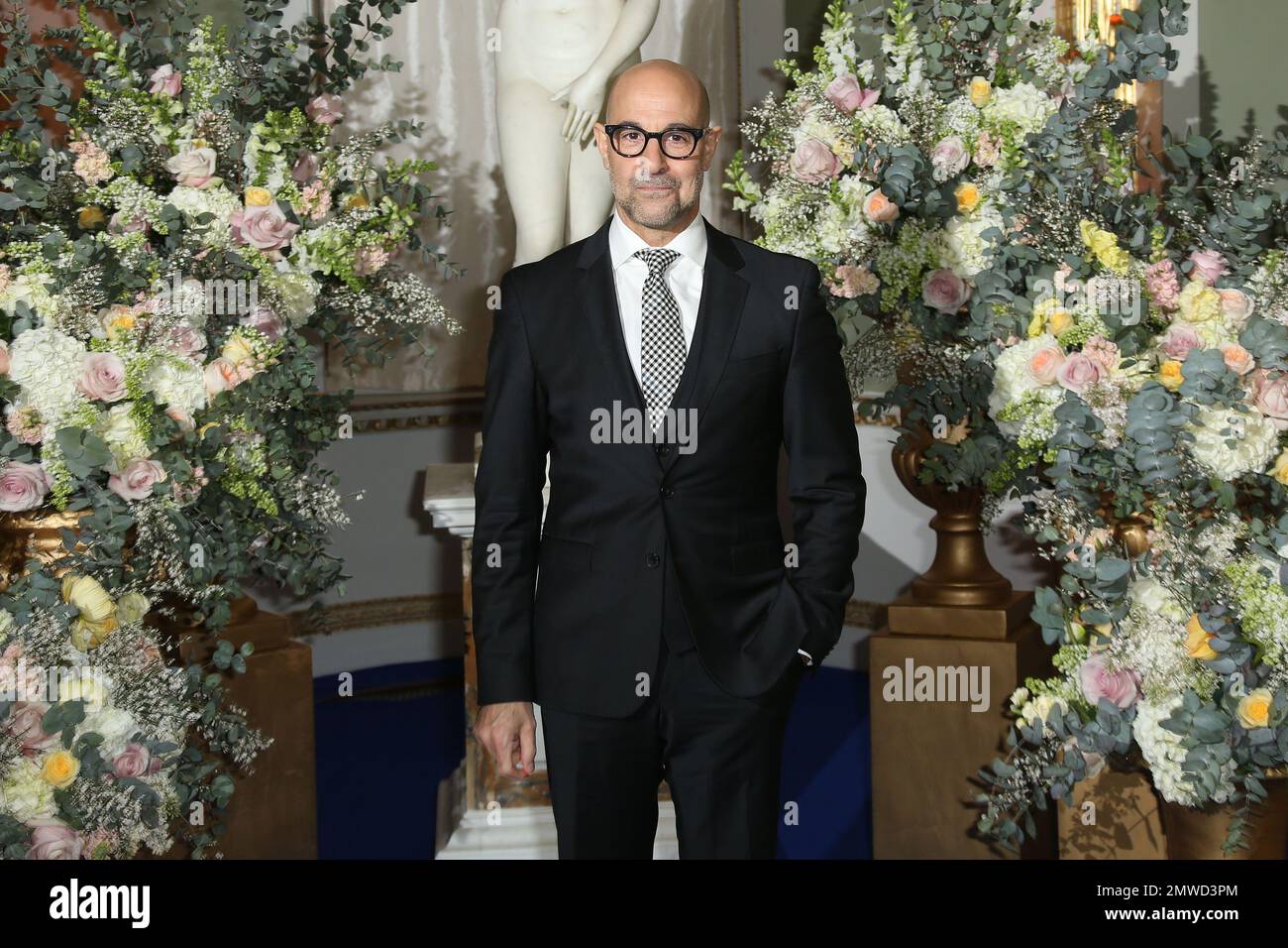 Stanley Tucci poses for photographers ahead of a screening for the ...