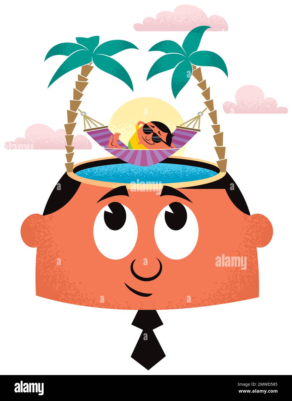 Work vacation Cut Out Stock Images & Pictures - Alamy