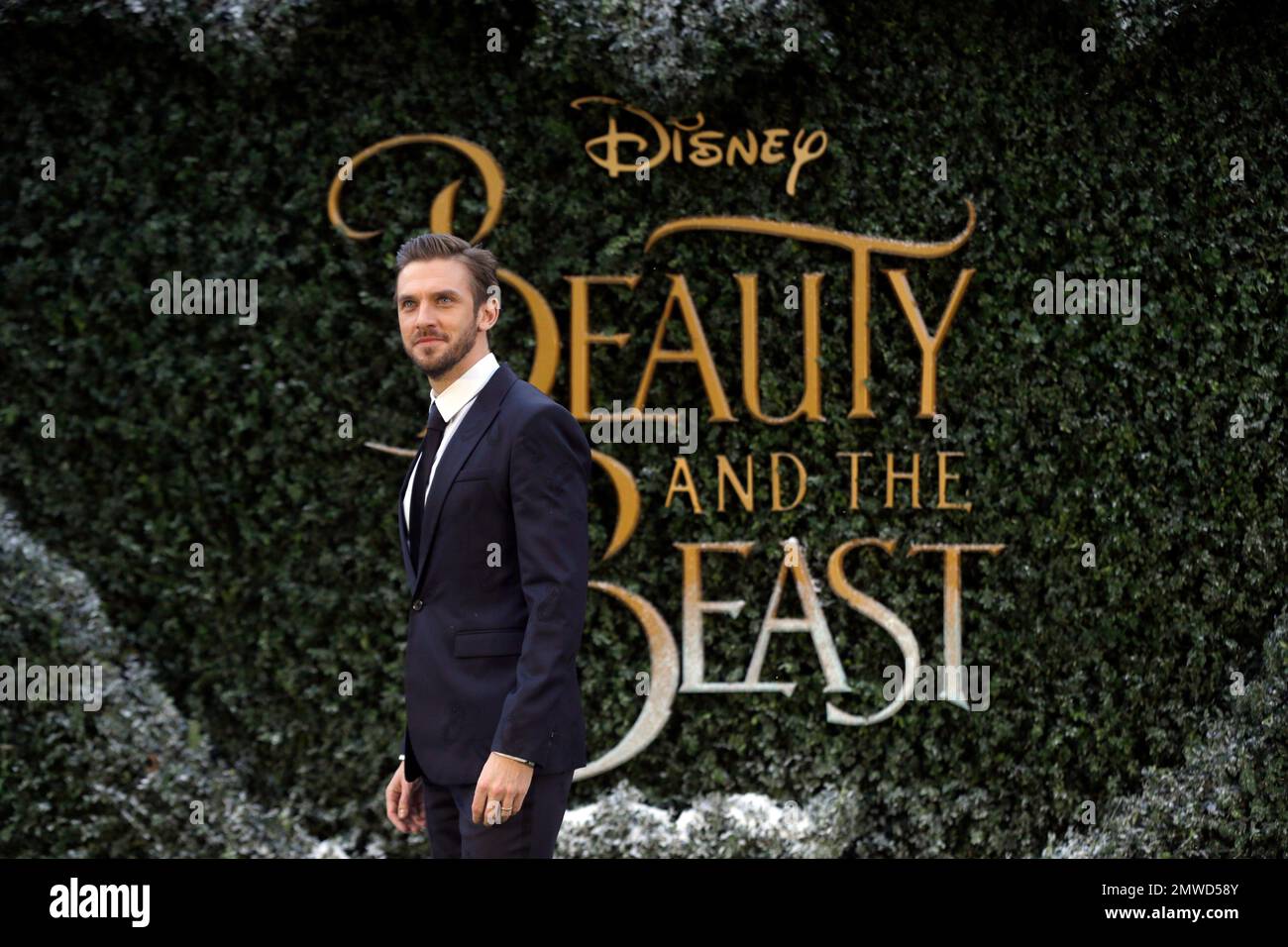 Dan Stevens arrives for the Beauty And The Beast Premiere, in London ...