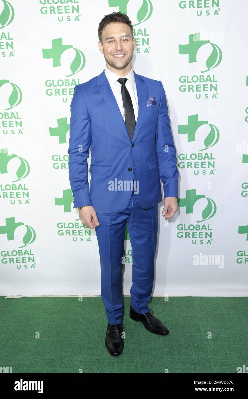 Ryan Guzman attends the Global Green USA 14th Annual Pre-Oscar Party at ...