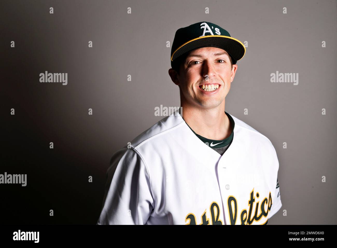 This is a 2017 photo of relief pitcher Ryan Dull of the Oakland ...