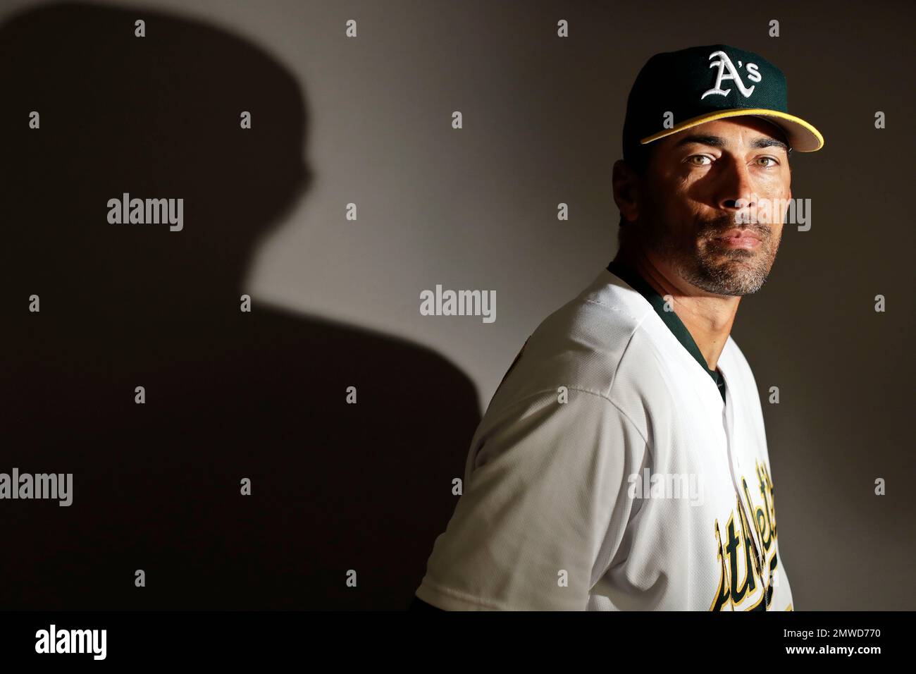 This is a 2017 photo of assistant hitting/catching coach Marcus Jensen ...