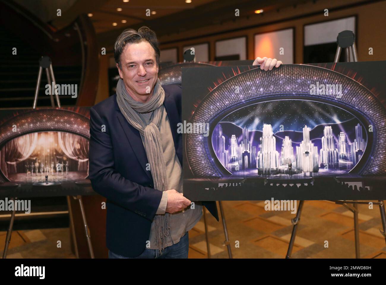 Derek McLane, Production Designer for 89th Academy Awards, poses for ...