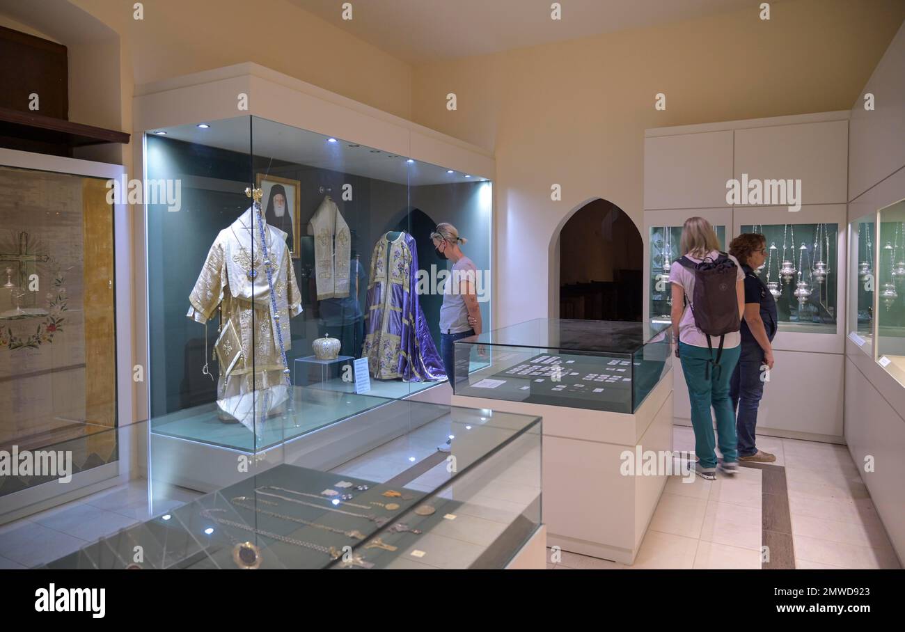 Liturgical vestments, Phelonion, Museum, Exhibition, Agia Triada ...