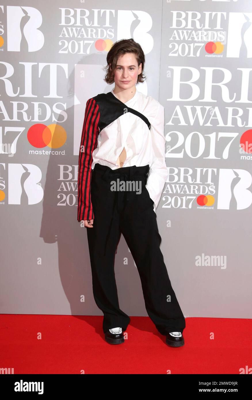 Singer Heloise Letissier from the band Christine and the Queens poses ...