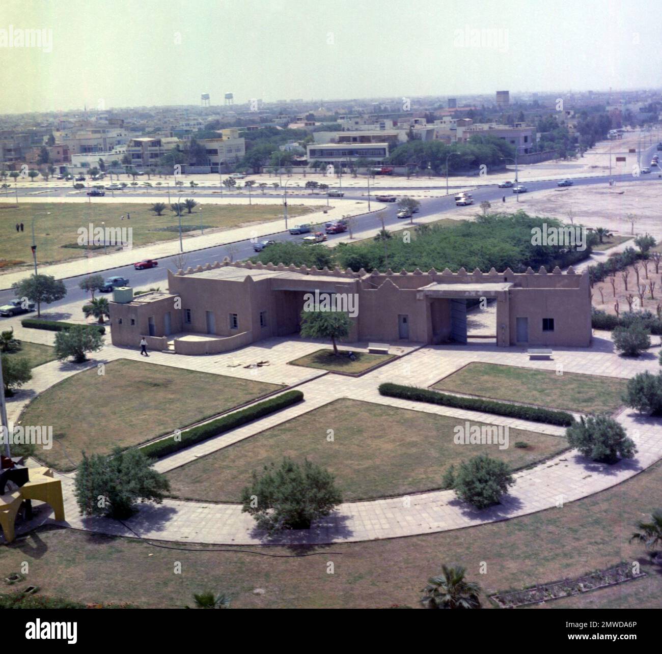 The Al Jahra Gate in Kuwait City in April 1965. (AP Photo Stock Photo ...
