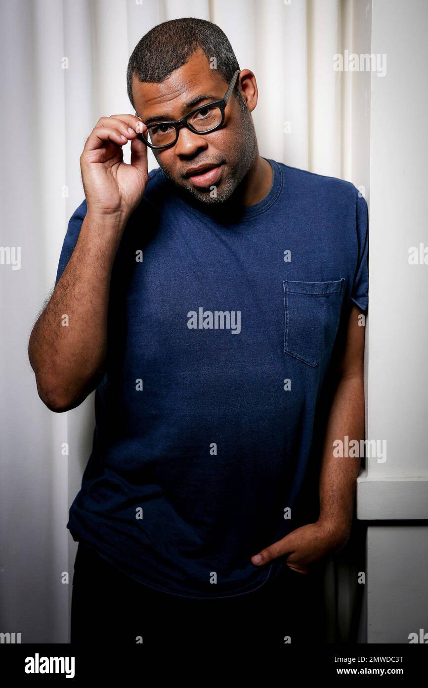 In this Thursday, Feb. 9, 2017 photo, Jordan Peele poses for a portrait ...