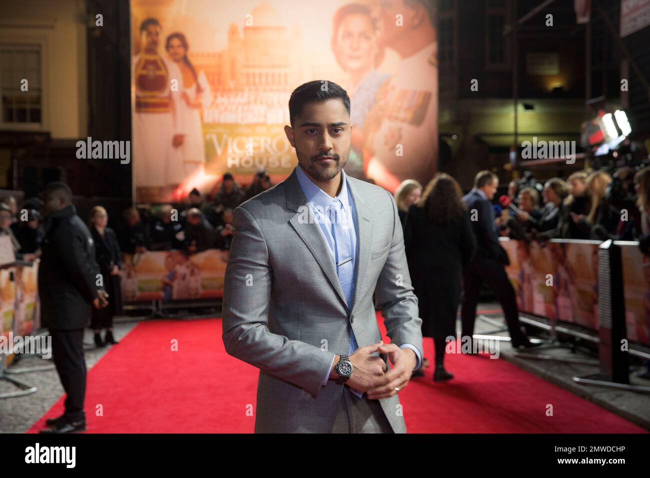 Manish Dayal poses for photographers during the premiere for the film ...
