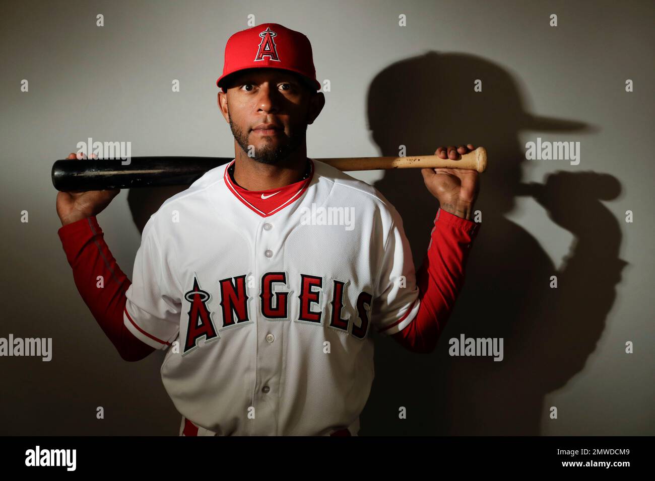 This is a 2017 photo of second baseman Rey Navarro of the Los Angeles ...