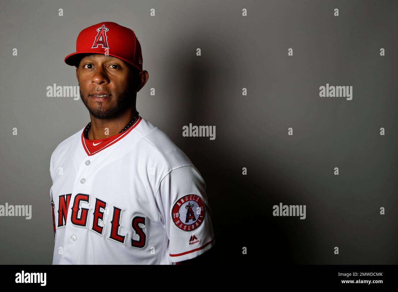 This is a 2017 photo of second baseman Rey Navarro of the Los Angeles ...