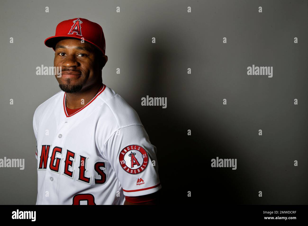 This is a 2017 photo of outfielder Eric Young Jr. of the Los Angeles ...