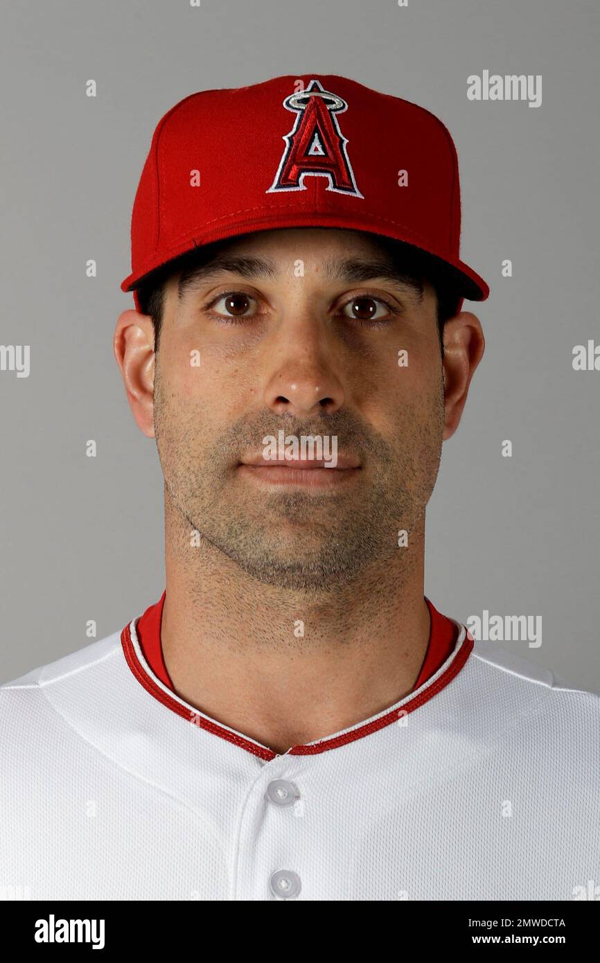This is a 2017 photo of bullpen catcher Tom Gregorio of the Los Angeles ...