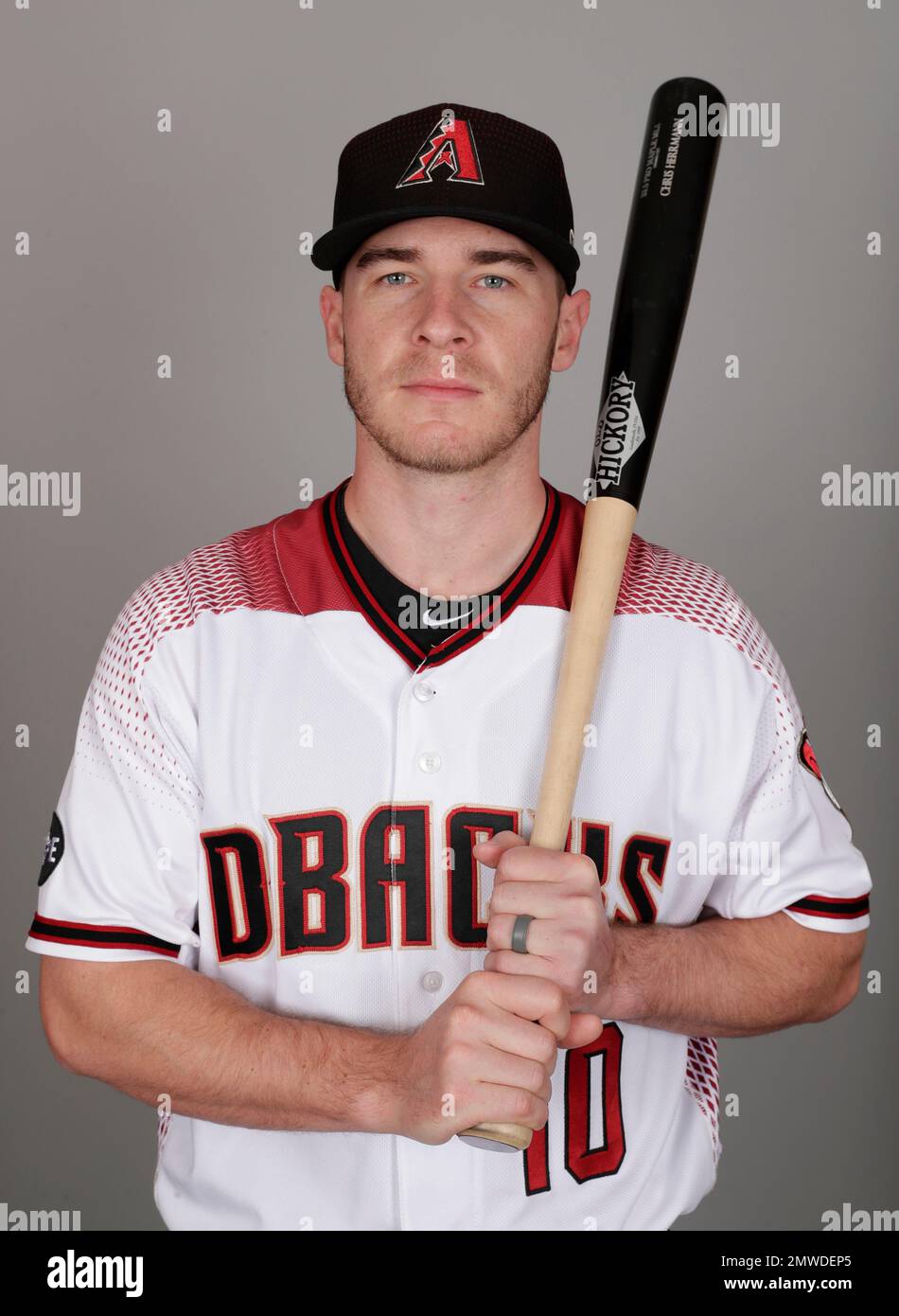 This is a 2017 photo of Chris Herrmann of the Arizona Diamondbacks ...