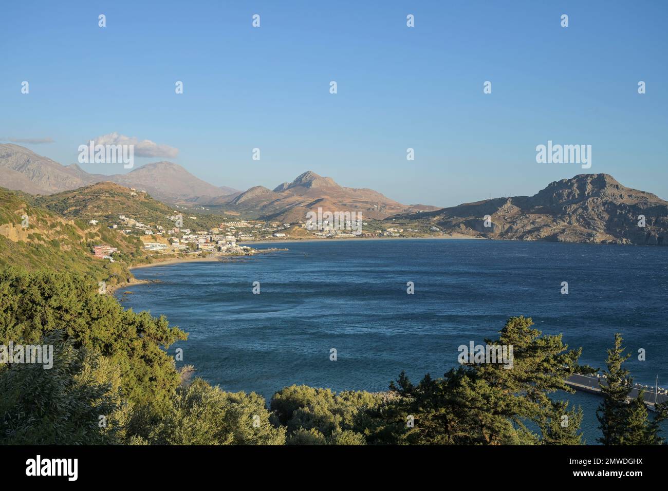 Bay of Plakias, South Coast, Crete, Greece Stock Photo - Alamy