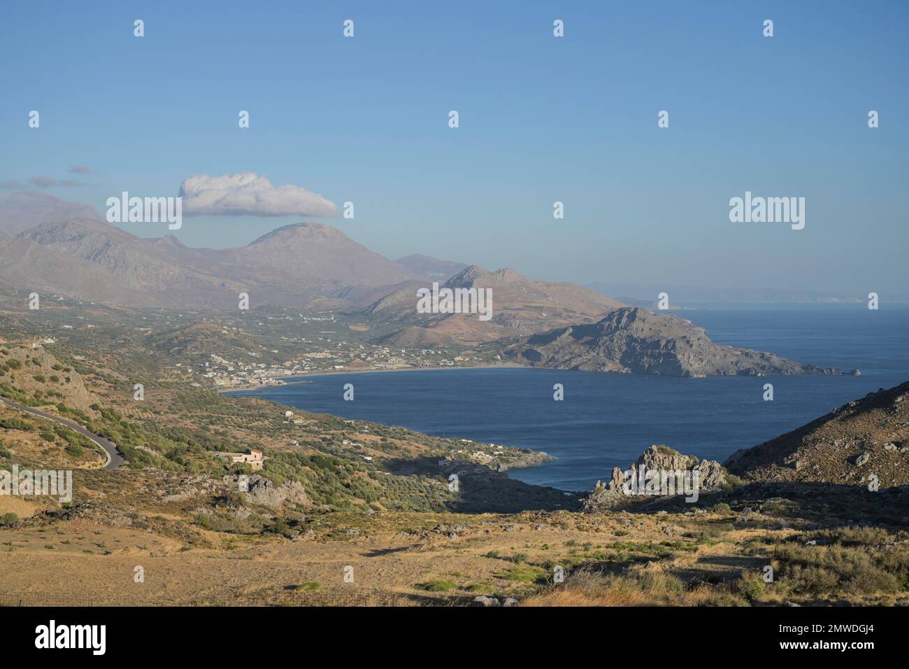 Bay of Plakias, South Coast, Crete, Greece Stock Photo - Alamy