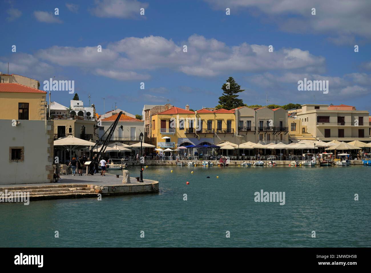 Venetian Port, Rethymno, Crete, Greece Stock Photo - Alamy