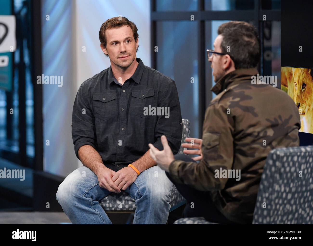 Wildlife expert Boone Smith participates in the BUILD Speaker Series to ...