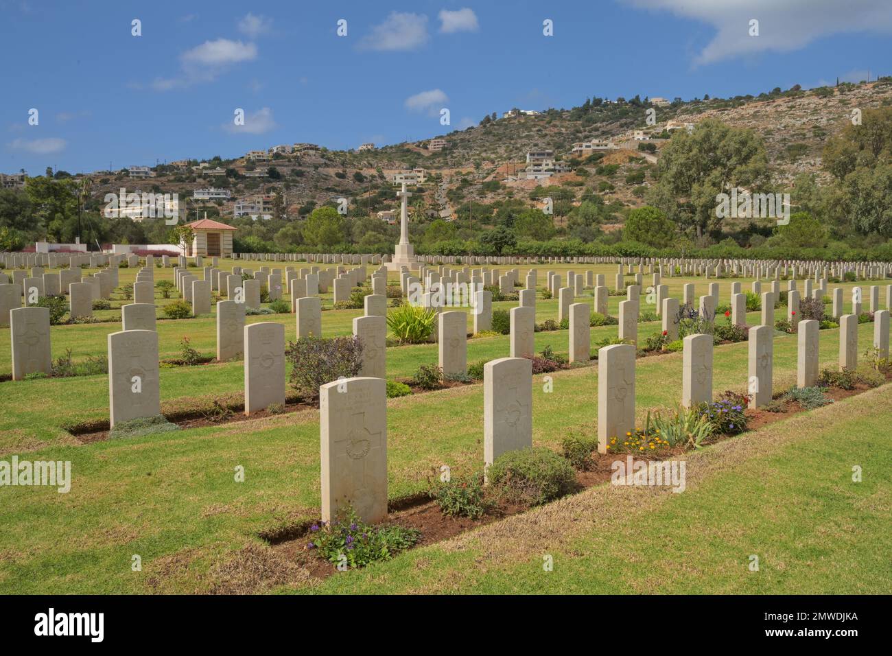 British Military Cemetery Souda Bay War Cemetery, Souda, Crete, Greece ...