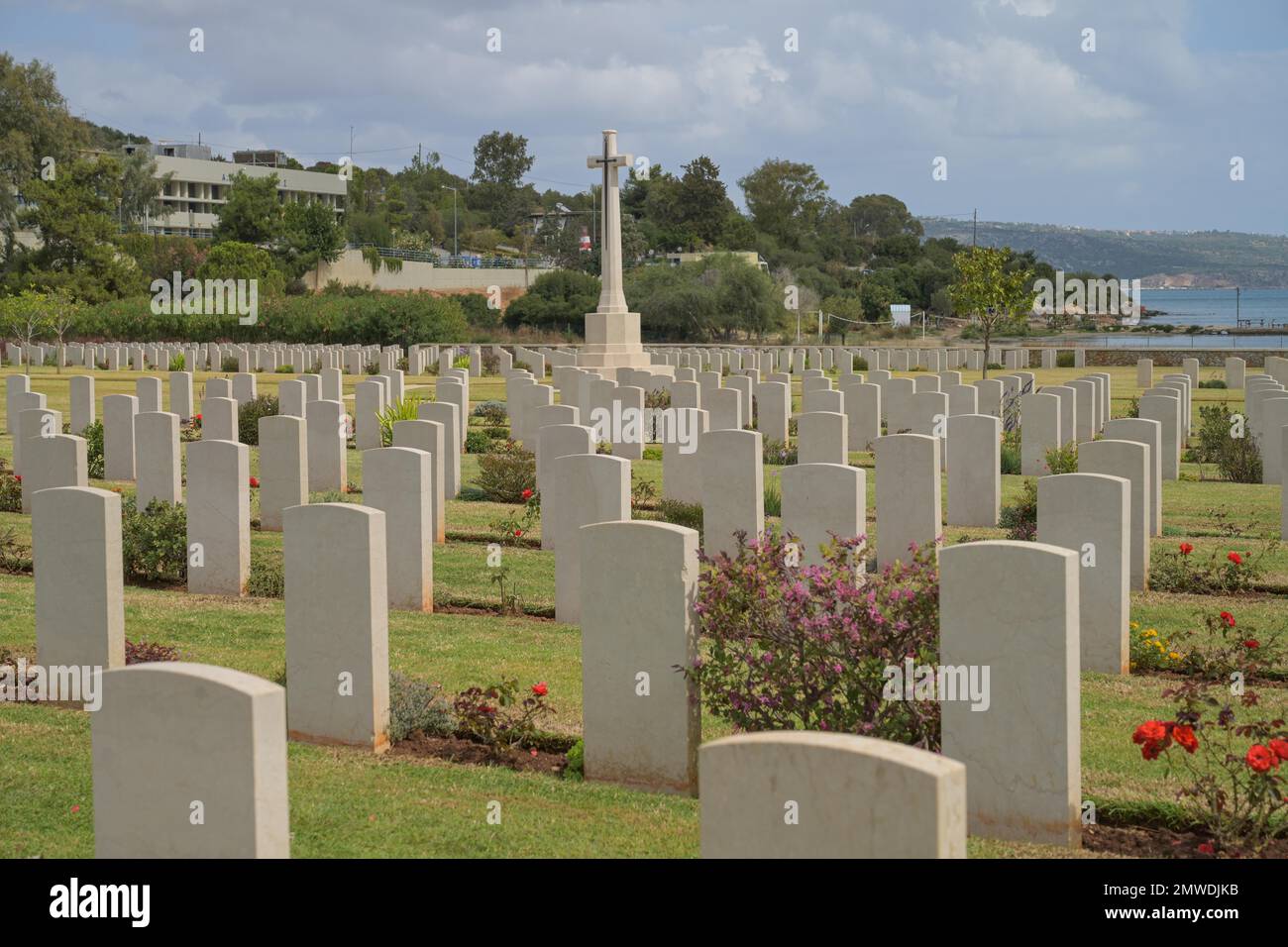 British Military Cemetery Souda Bay War Cemetery, Souda, Crete, Greece ...