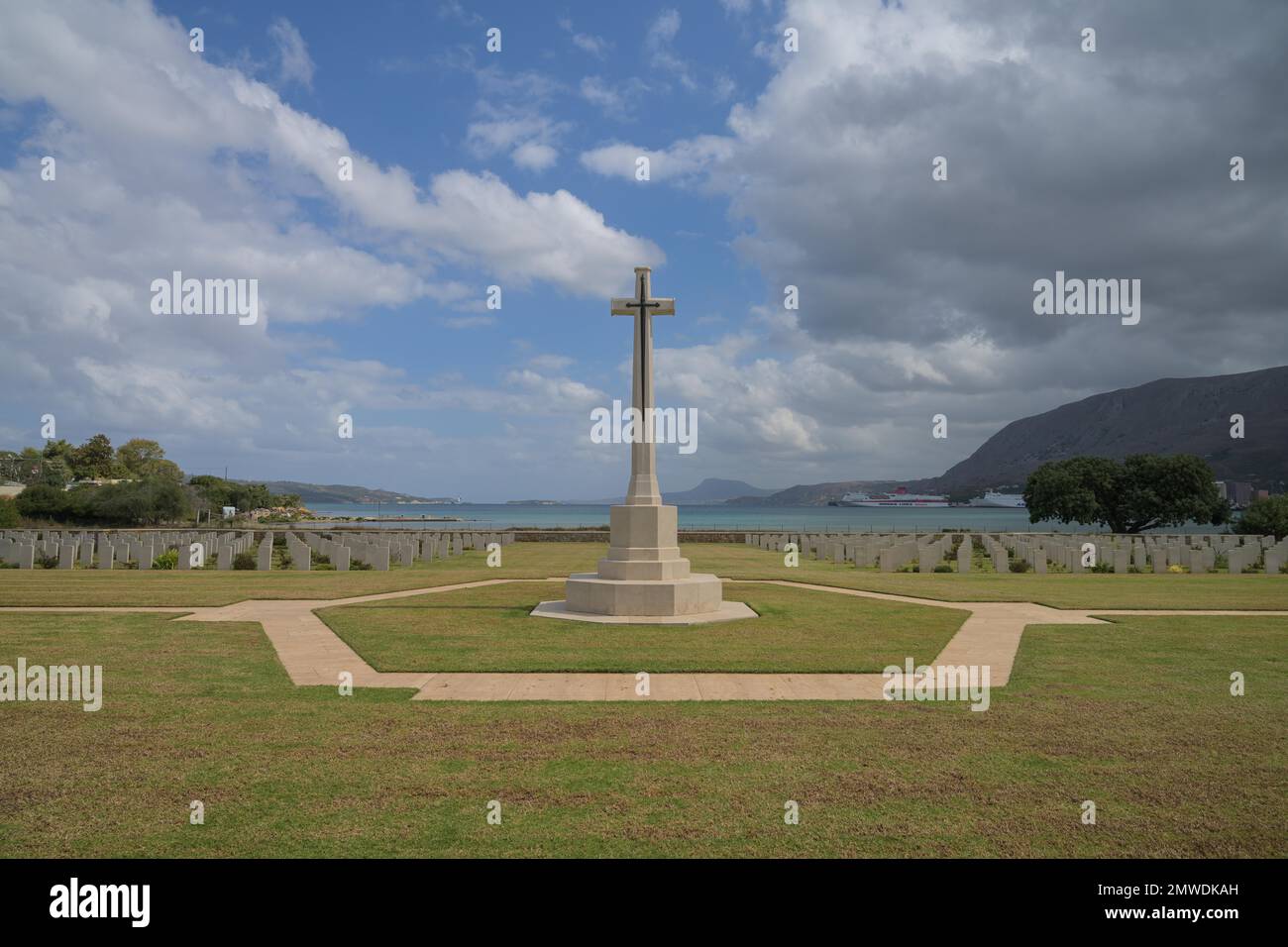 British Military Cemetery Souda Bay War Cemetery, Souda, Crete, Greece ...